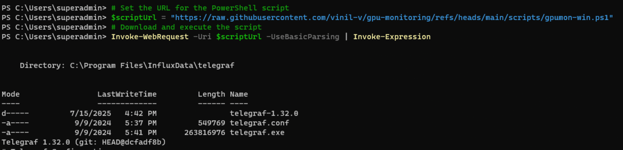 Collecting GPU Metrics on Azure VMs with Telegraf - Simon Vedder
