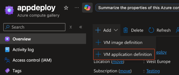 Deploying Agents to Azure VMs Using Azure Policy and VM Applications ...