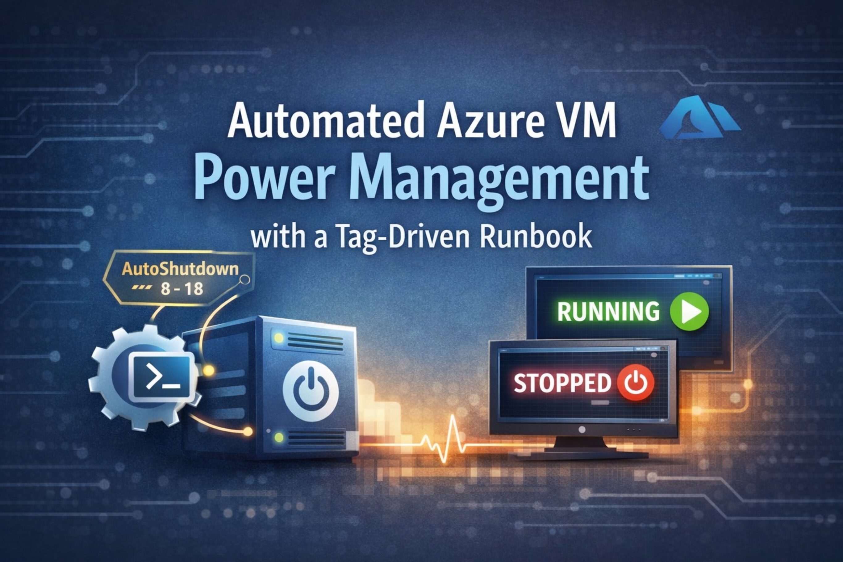 Automated Azure VM Power Management Tag-Driven Runbook - Simon Vedder