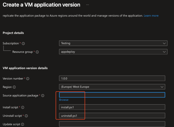 Deploying Agents to Azure VMs Using Azure Policy and VM Applications ...